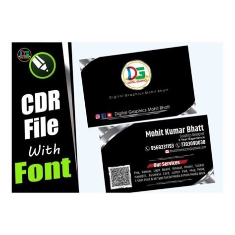 Professional Visiting Card Design Cdr