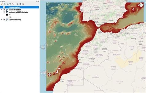 Uso del plugin Qgis threejs y visualización resultados en la web