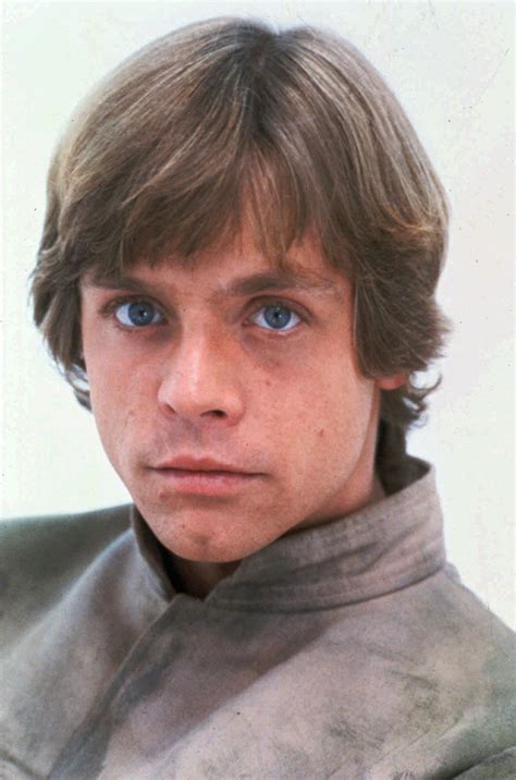 Its Mark Hamill Luke Skywalker Side View Luke Skywalker Short Hair