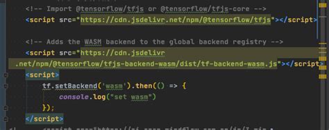 Use Wasm As Backendpredict Result Is Null · Issue 3400 · Tensorflow