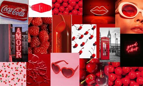 100 Red Aesthetic Laptop Wallpapers
