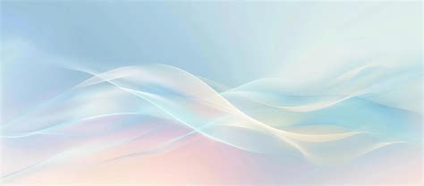 Premium Photo Serene Abstract Pastel Waves Background Design