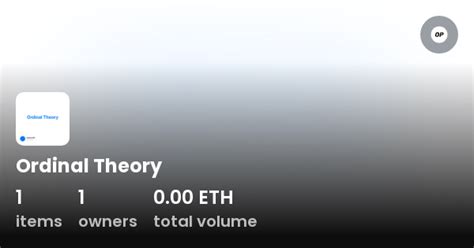 Ordinal Theory Collection Opensea