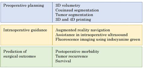 an overview of artificial intelligence techniques used in preoperative