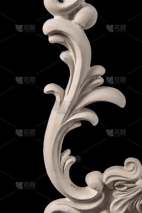 白灰泥 石膏肥料 式样 商品 装饰品 机织织物 垂直画幅 边框 无人 干壁素材 花瓣网