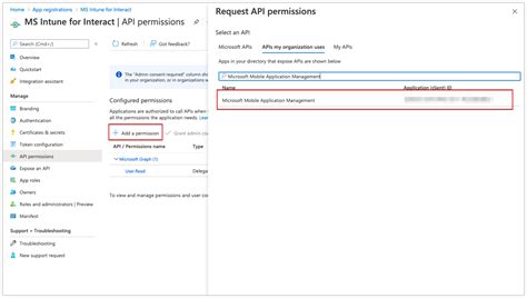 Configuring MS Intune For Interact