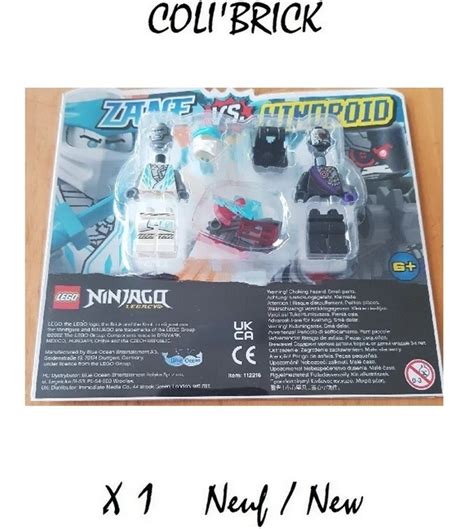 Lego Ninjago 112216 Zane Vs Nindroid Blister Pack Neuf Eur 849