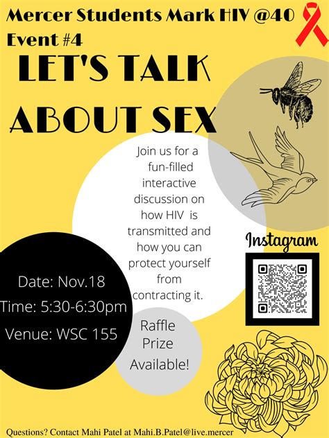 Lets Talk About Sex Mercer Events