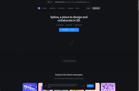 Spline Web Based Design And Prototyping Tool Suggests