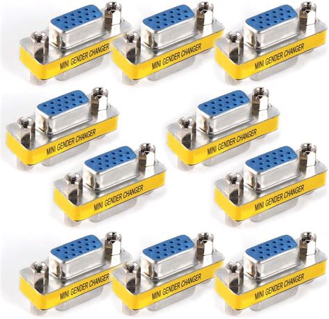 Amazon Com Your Cable Store DB Pin Serial Port Female Female Adapter Gender Changer RS