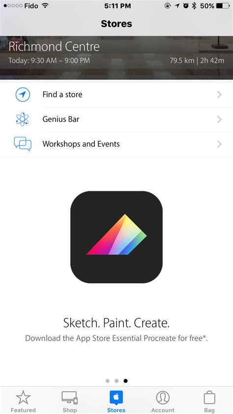 ‘procreate Is The Latest Freebie Within The Apple Store Ios App
