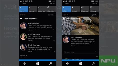 Windows 10 Chaseable Tiles Notifications Before And After Comparison