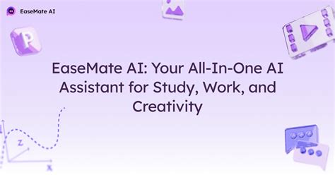 Easemate Ai 학습 업무 및 창의성을 위한 올인원 Ai 어시스턴트