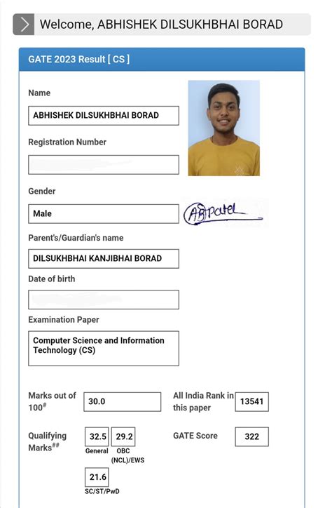 Abhishek Borad On Linkedin Gatecse Air820 Cse Gate2024 Gate Gate