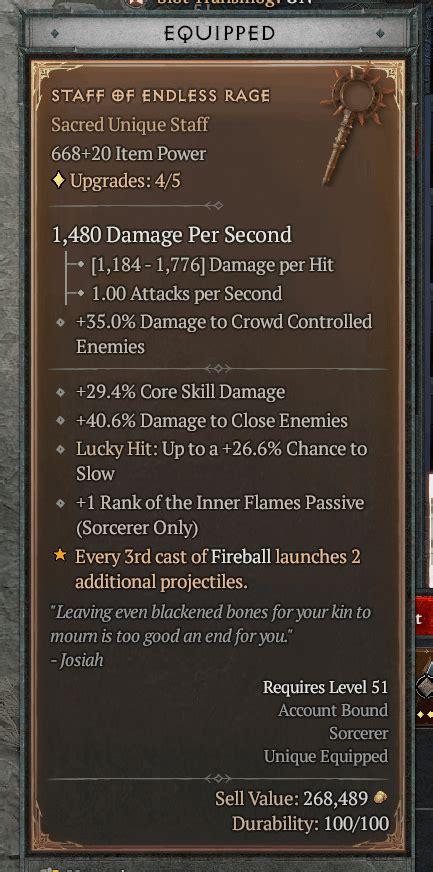 The Tooltip On This Item Is Wrong Rdiablo4