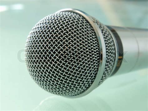 mikrofon, mikro, musik | Stock Bild | Colourbox