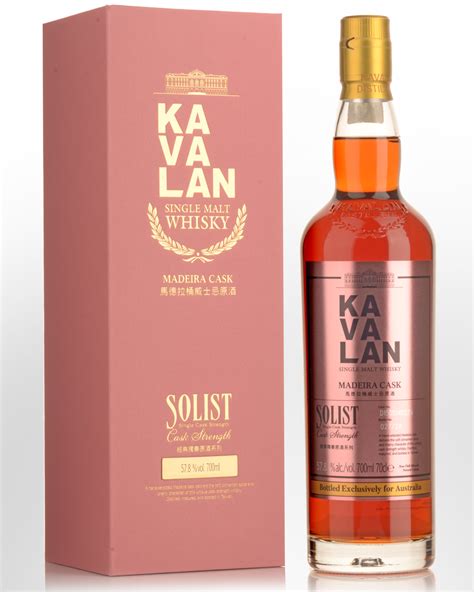 Kavalan Solist Madeira Cask Australian Exclusive Cask Strength Single