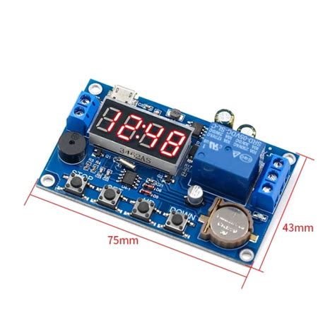 Dc 5v Real Time Timing Delay Timer Relay Module Switch Control Clock