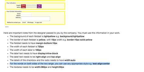 Html Styling The Text On Each Side Of A Tag Stack Overflow