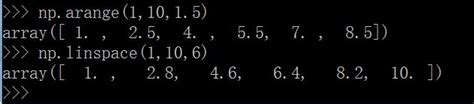 Python 中range Numpyarange 和 Numpylinspace 的区别 Csdn博客