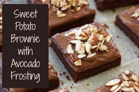 Sweet Potato Brownie With Avocado Frosting Healcircle Healcircle