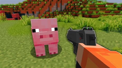 Adding Guns To Minecraft Vr Youtube