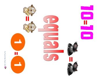 Add Subtract Equal Posters By Mrs B And Her Bees TPT