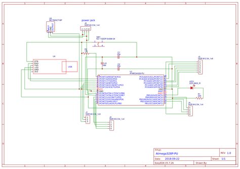 Atmega DIY Arduino OSHWLab