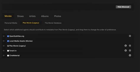 plex not obtaining metadata r plex