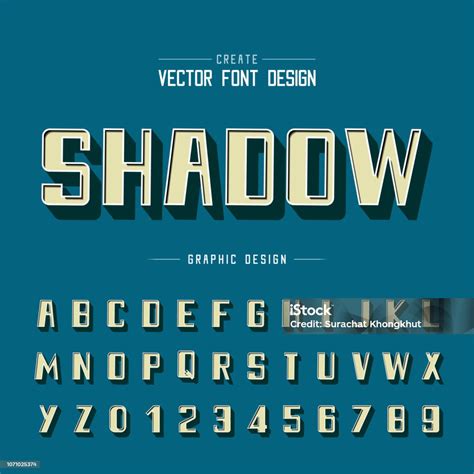 3 차원 글꼴 및 문자 벡터 그림자 굵게 서체 및 숫자 디자인 배경 그래픽 텍스트 3차원 형태에 대한 스톡 벡터 아트 및 기타 이미지 3차원 형태 개체 그룹 교육