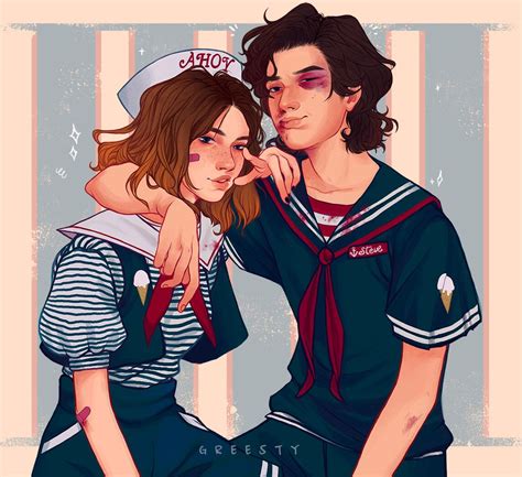 Scoops Ahoy Cristina Cid Stranger Things Fanart Stranger Things