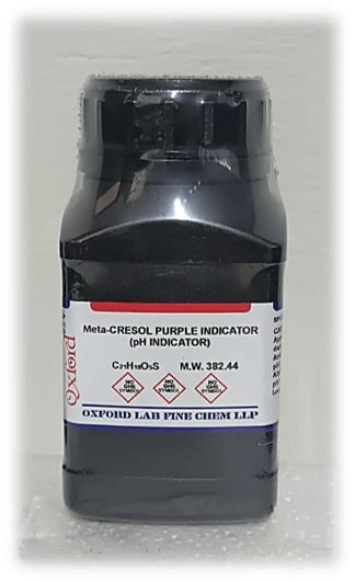 M Cresol Purple Indicator Grade Envirotechlab