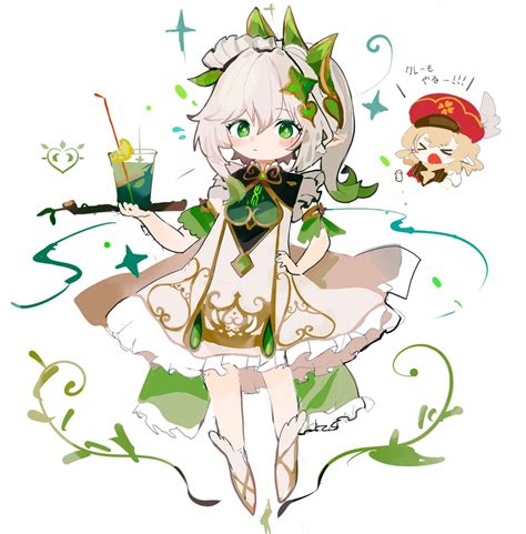 Klee And Nahida Genshin Impact Drawn By Ryu Danbooru