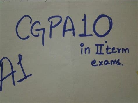 I Will Have Cgpa 10 In The 2nd Exams Exam Wallpaper Study Motivation Exam Motivation