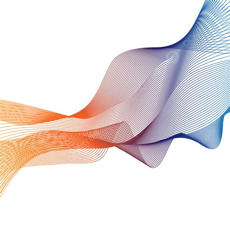 White Abstract Lines Png