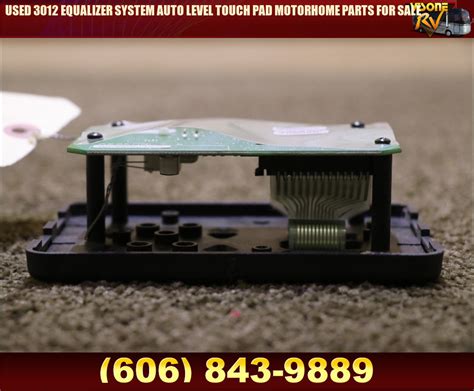 Rv Components Used 3012 Equalizer System Auto Level Touch Pad Motorhome