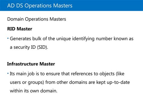 Microsoft Active Directory Pptx