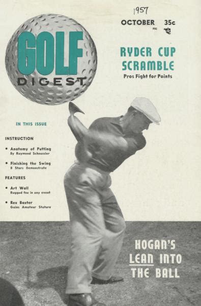October 1957 Golf Digest
