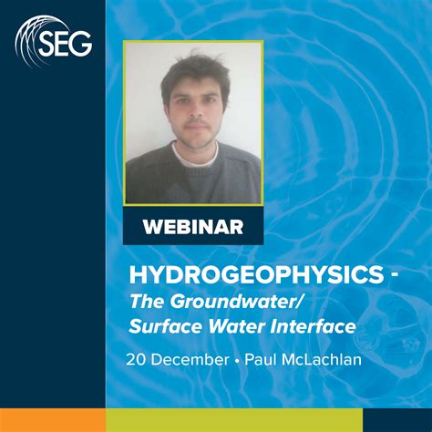 Groundwater Seg Near Surface Geophysics Technical Section Facebook