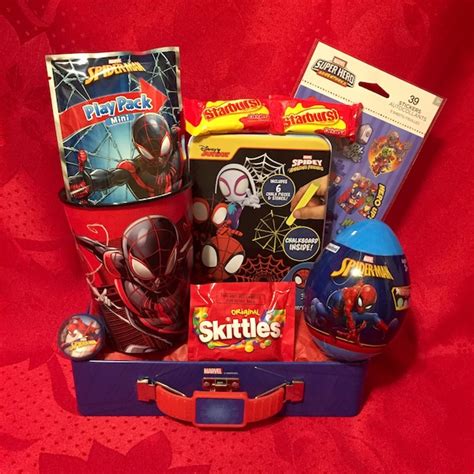 Spiderman Easter Basket Etsy