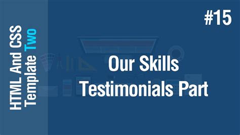 Arabic Html And Css Template Two 2021 15 Our Skills Testimonials