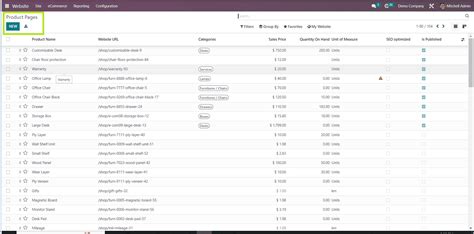 How To Create And Publish Products Using Odoo 16 Website