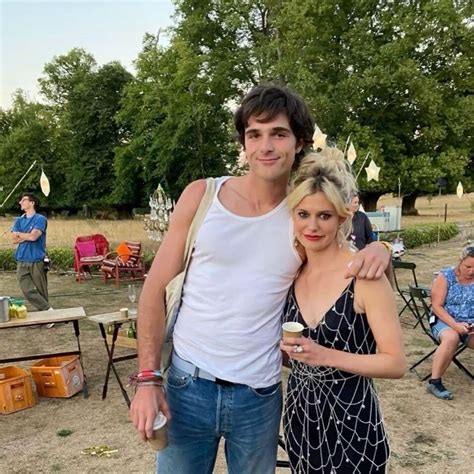 Alison Oliver And Jacob Elordi On The Set Of Saltburn Rjacobelordi