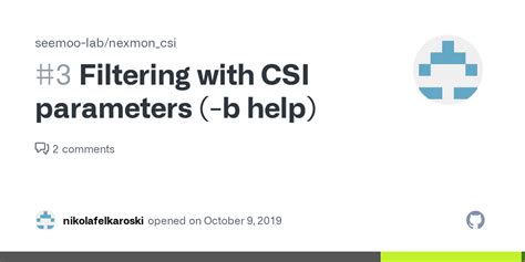 filtering with csi parameters b help · issue 3 · seemoo lab nexmon