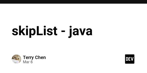 skipList - java - DEV Community