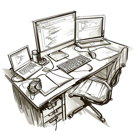 How To Draw A Computer Coding