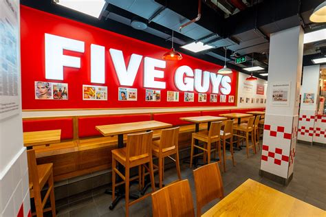 Five Guys George Street Sydney By Cooop Architizer