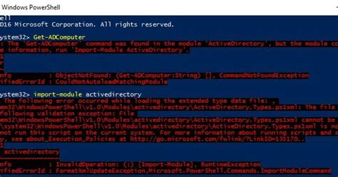Senju Thomas Unable To Import Modules In Powershell