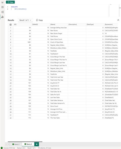 Powerbi Dax Daxqueryview Dmv Semanticmodel Venkat Suryadevara