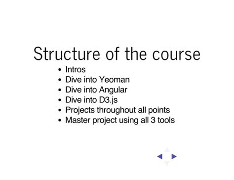 Yeoman Angularjs And D3 A Solid Stack For Web Apps